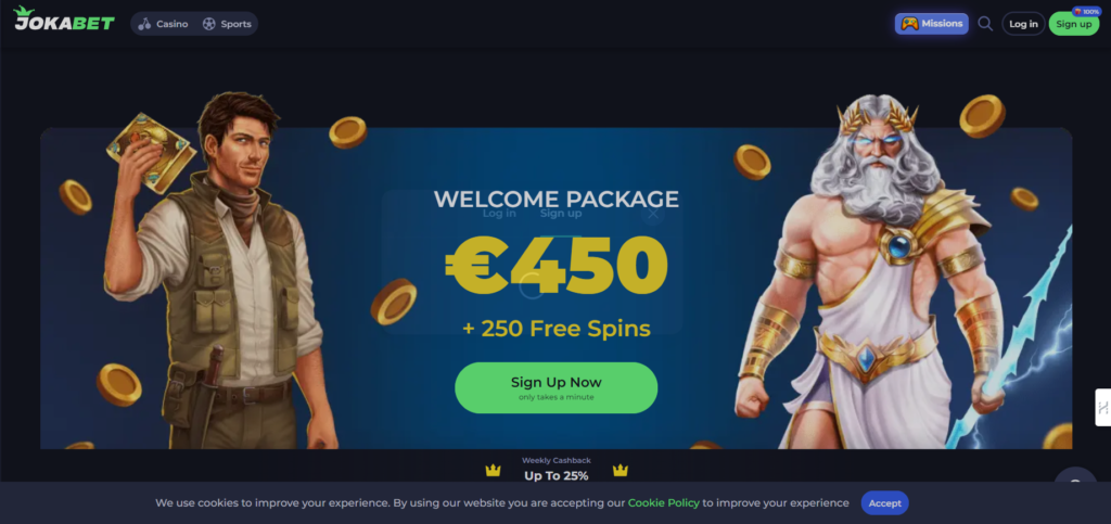 Jokabet Casino Review